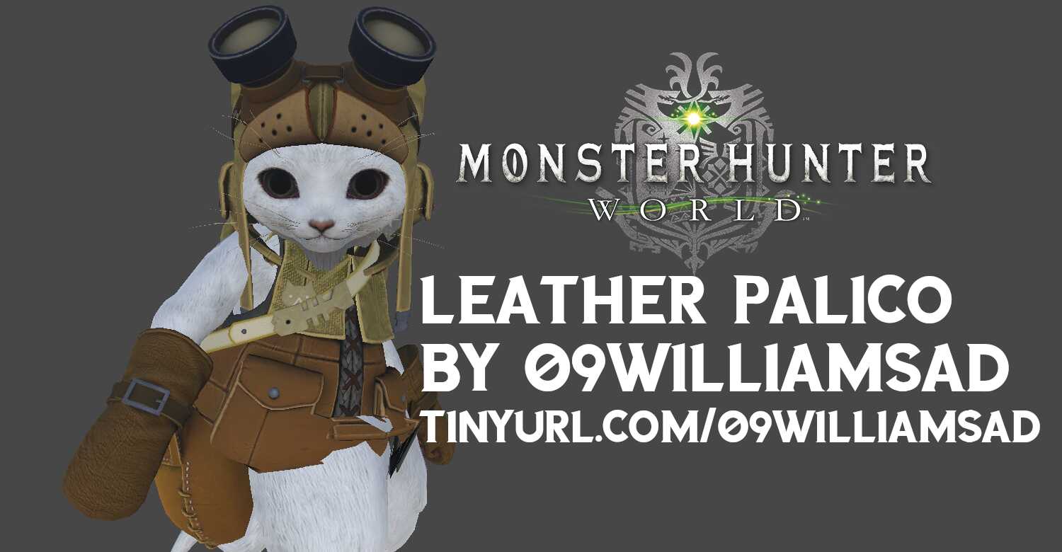 Vrcmods Item Palico Leather Armour Monster Hunter World